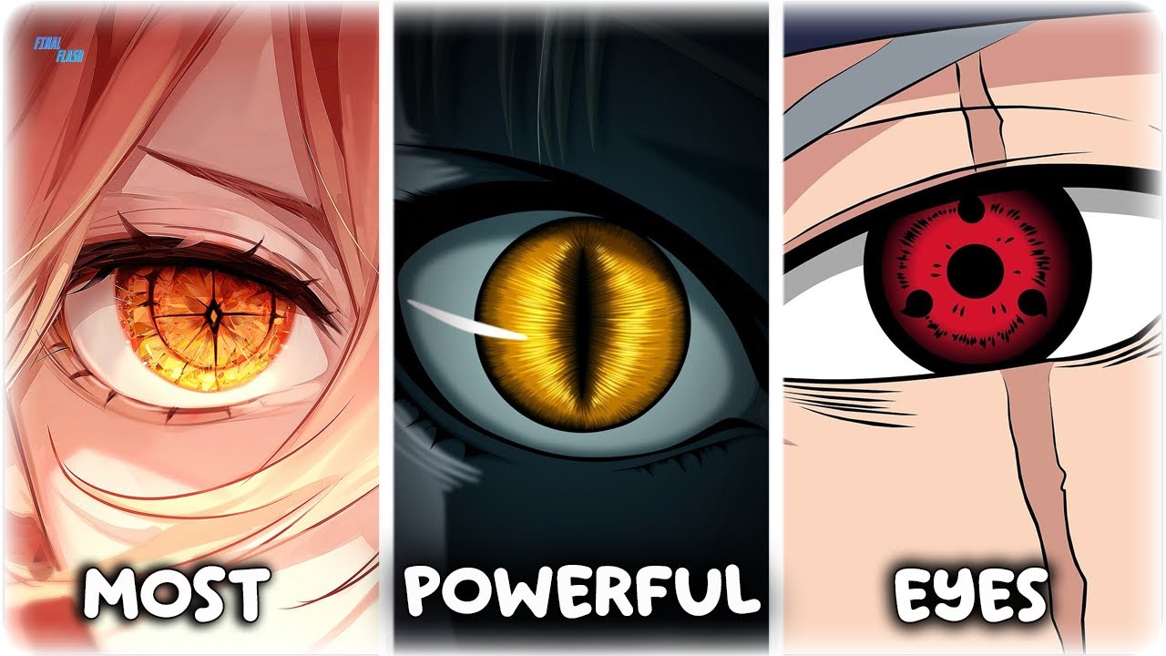 Top 10 Most Powerful Eyes of Anime Characters Ever | Explained In Hindi ...