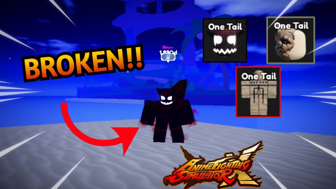 One Tail Special Showcase In Anime Fighting Simulator X!! - YouTube
