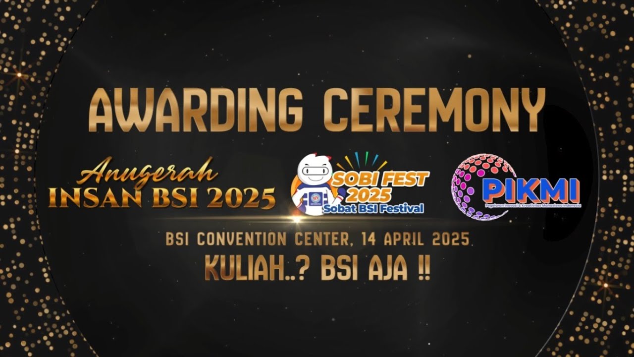 AWARDING CEREMONY ANUGERAH INSAN BSI 2025, SOBI FEST 2025, PIKMI - YouTube
