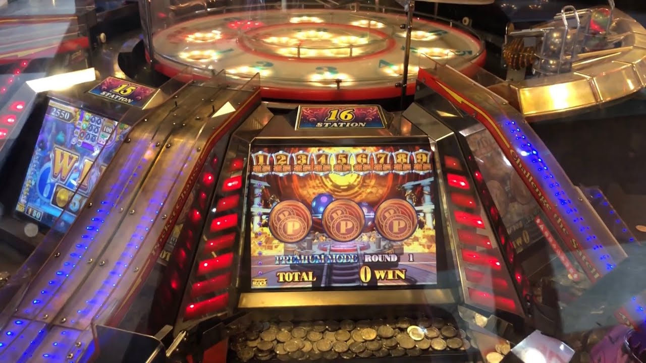 GRANDCROSS PLUS PREMIUM MODE 【Village People／YMCA】【Japanese Coin Pusher ...