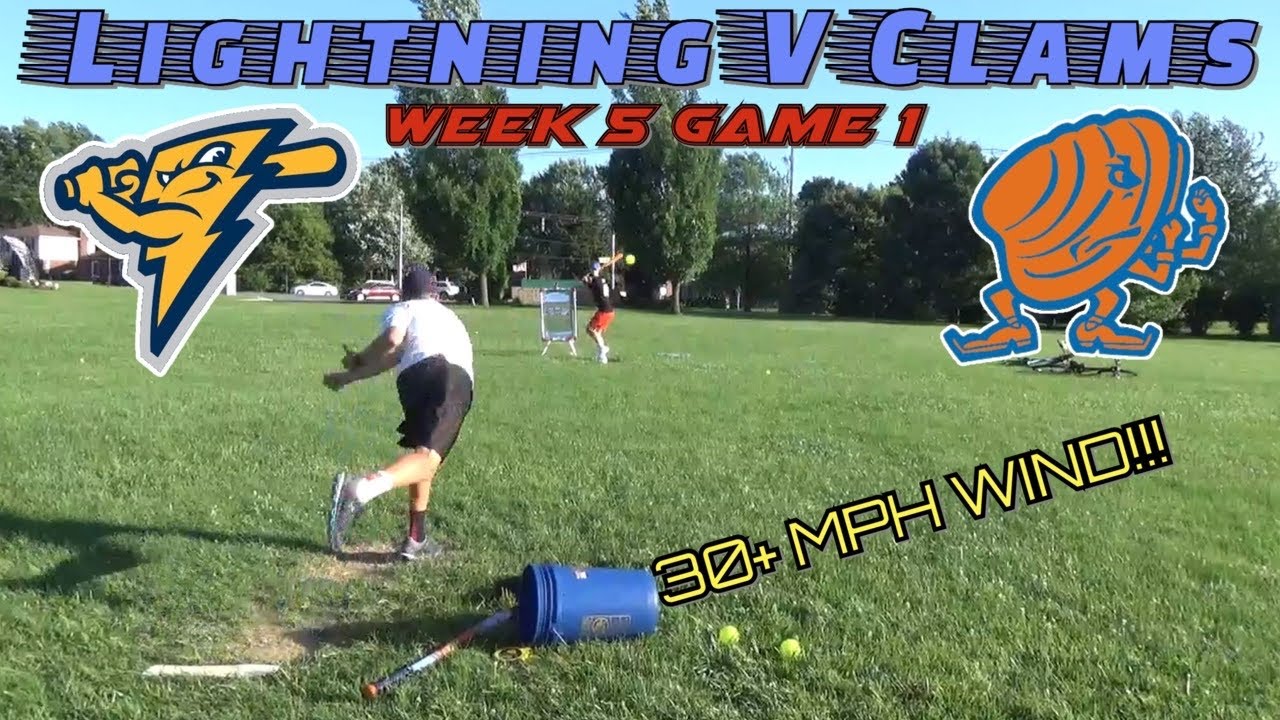 INSANE PITCHES | Bluegrass Blitzball 2020 | Lightning V. Clams - YouTube