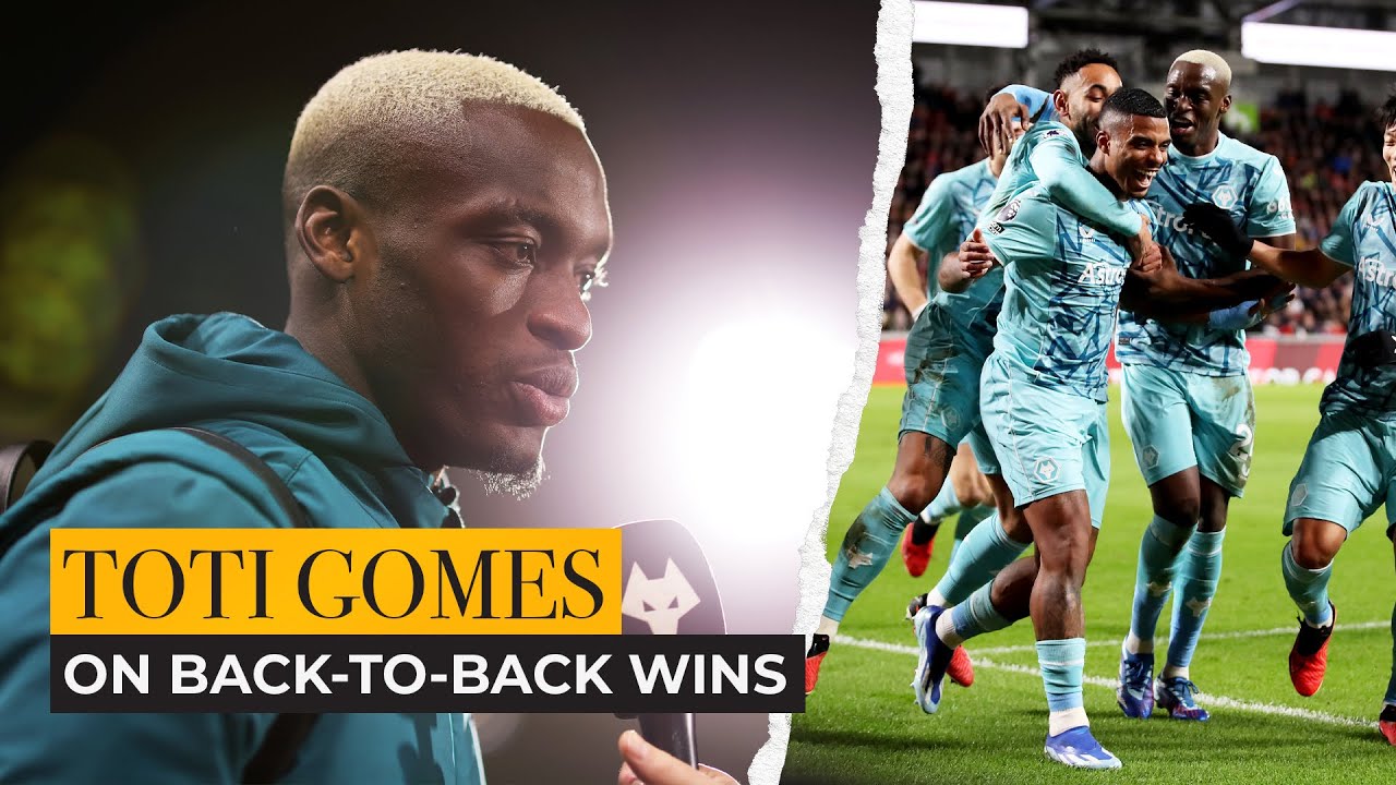 Toti reflects on back-to-back wins - YouTube