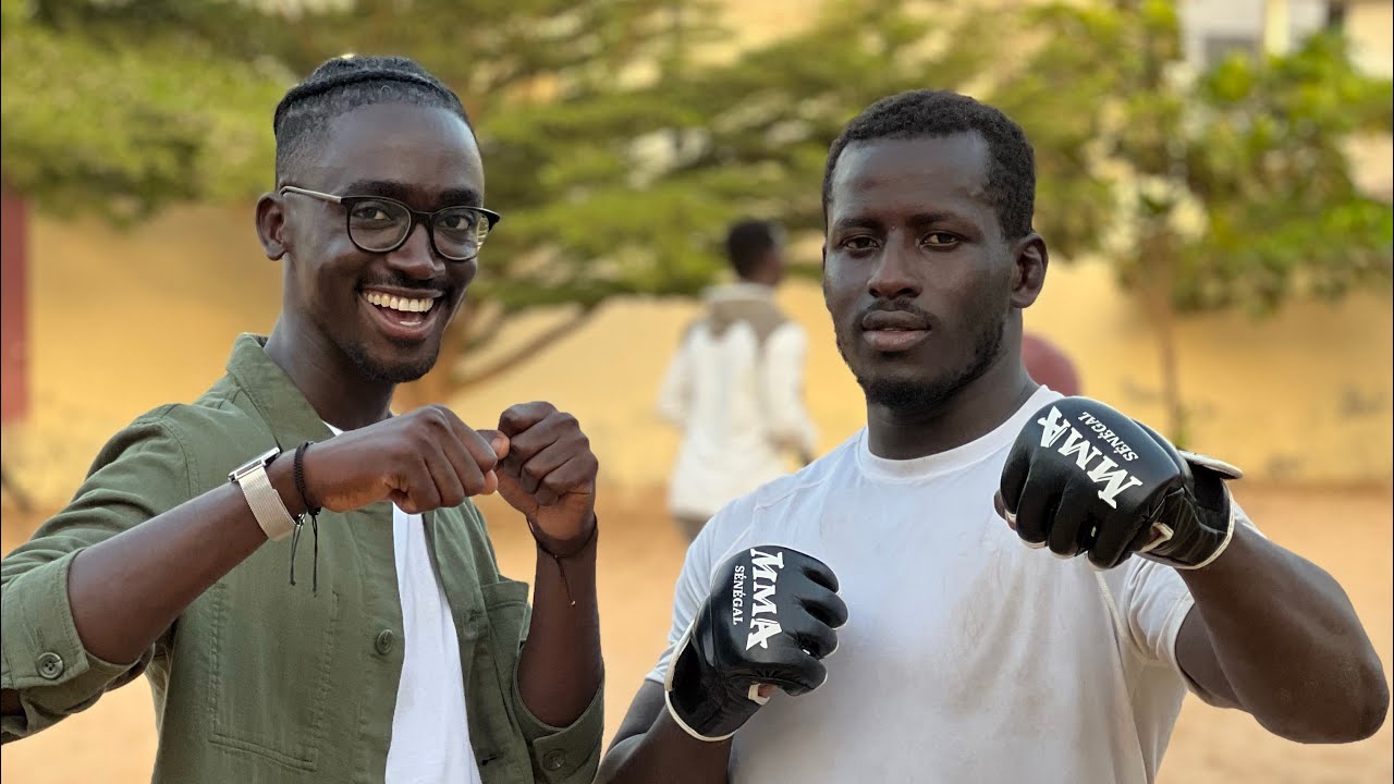 Lutte sénégalaise(lamb) et faux lions (simb gaïndé). Brigueul nous ...
