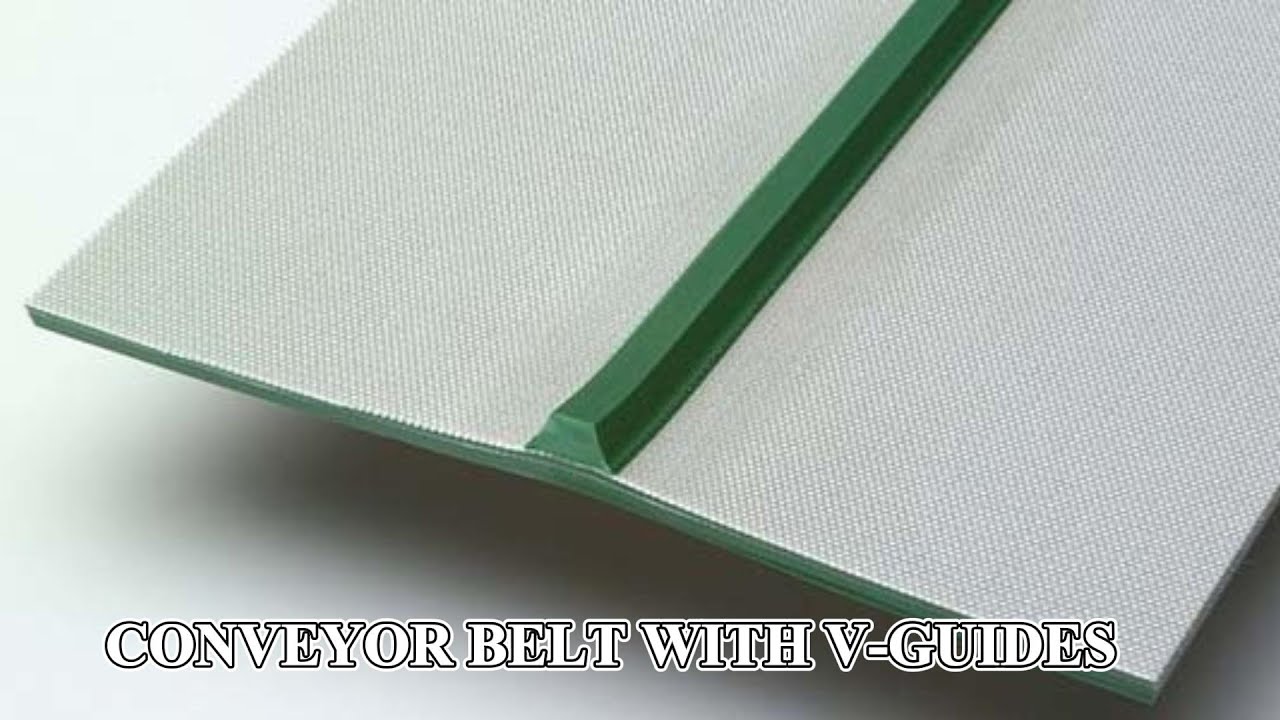 What is the role of conveyor belt with V-Guides bar? - YouTube