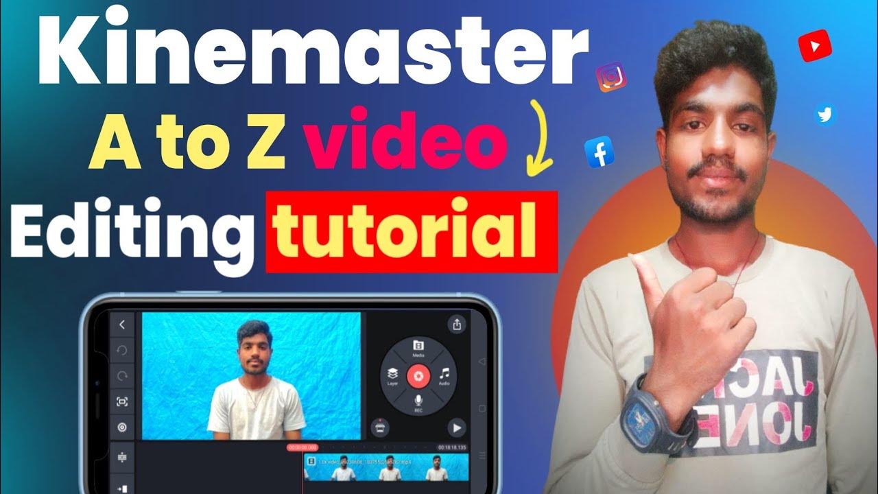Kinemaster full A to Z ending | kinemaster se editing kaise kare - YouTube