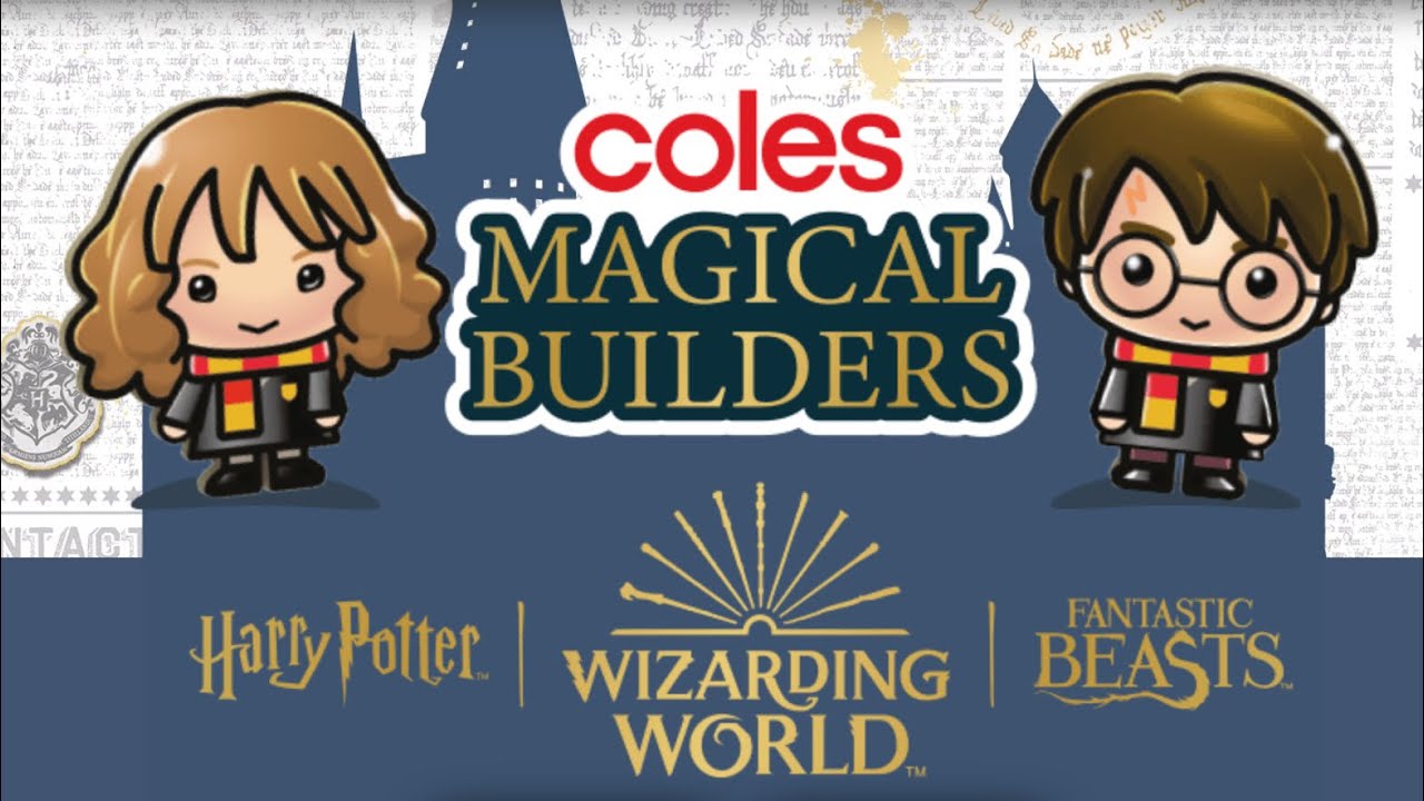 New coles magic builders and how to assemble them - YouTube