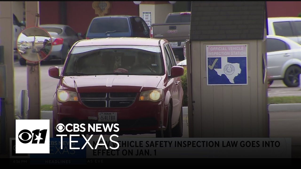New Texas law eliminates annual safety inspections, emissions tests ...