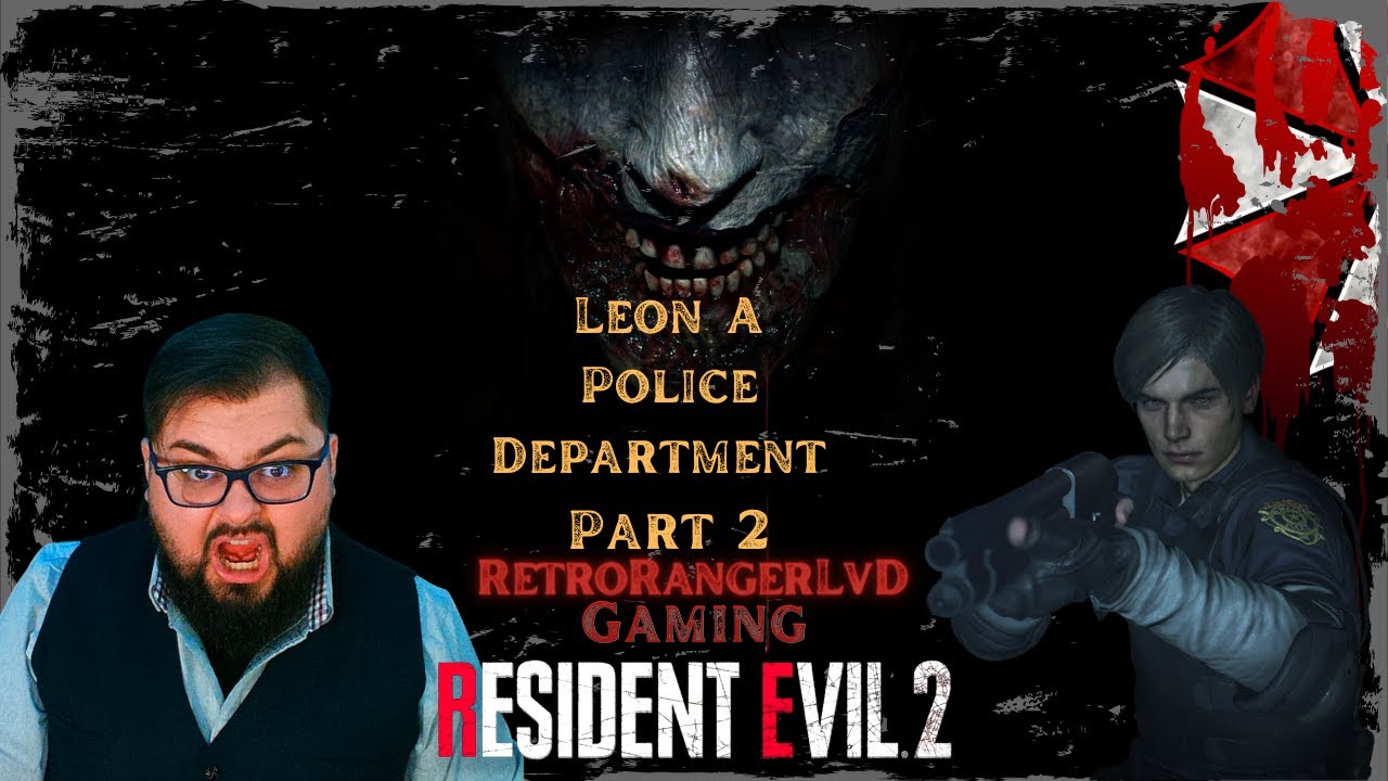 Resident Evil 2 Remake Leon A Part 2 Police Department - YouTube