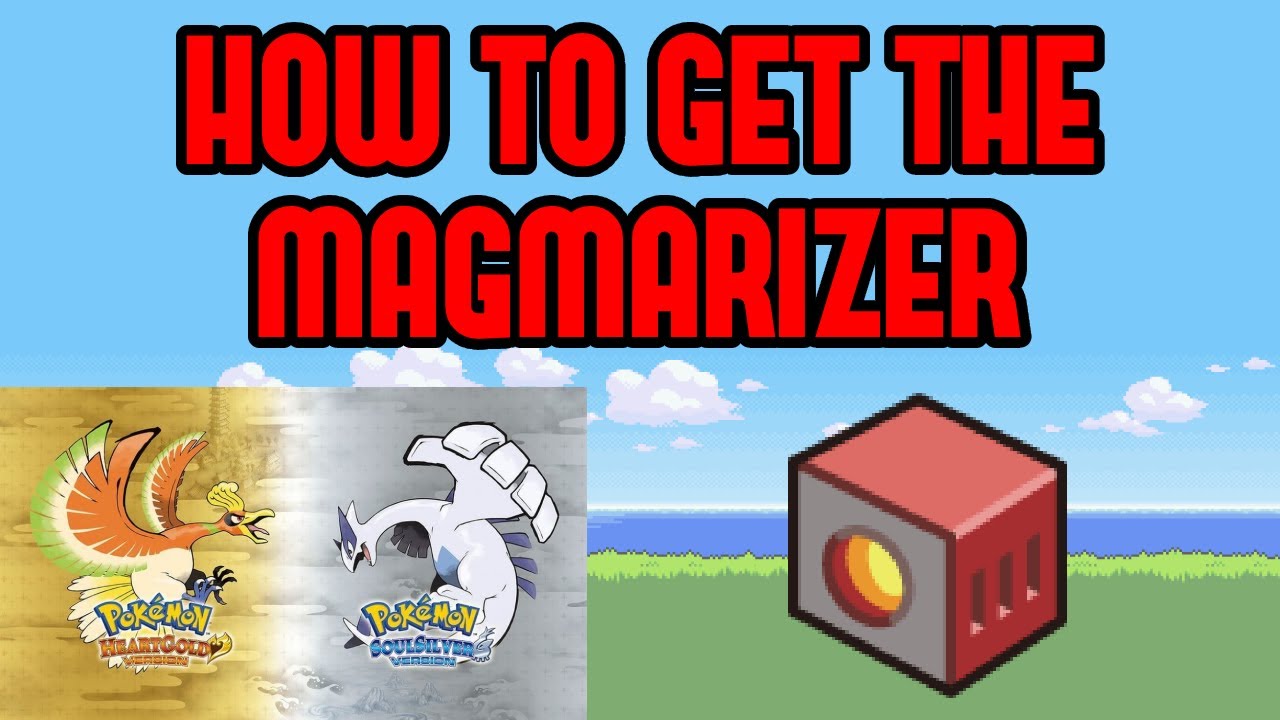 How to Get the Magmarizer in Pokemon Heartgold/Soulsilver - YouTube