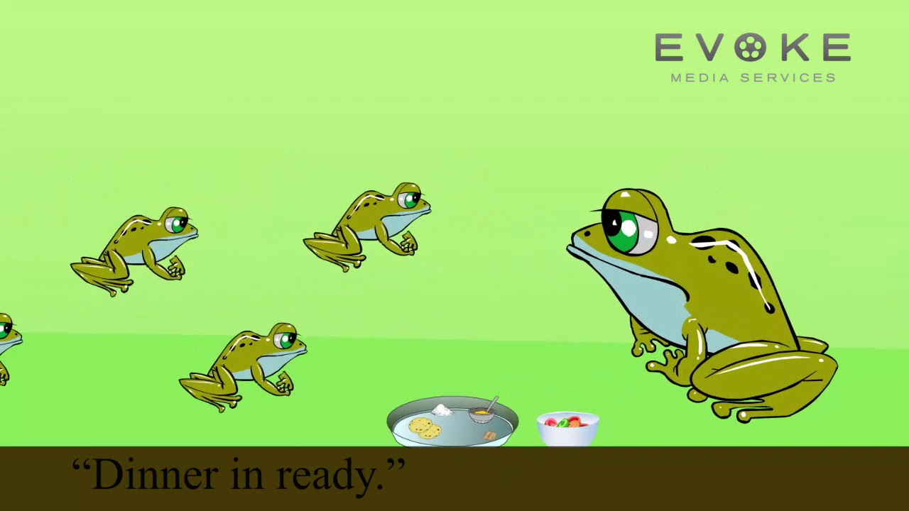 Ten Little Froggies || Poem - YouTube