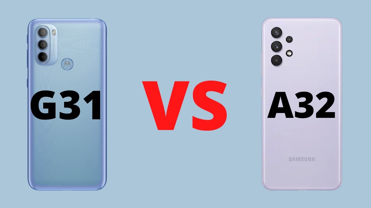 MOTO G31 VS SAMSUNG A32 COMPARATIVA ⬅️🔥 - YouTube