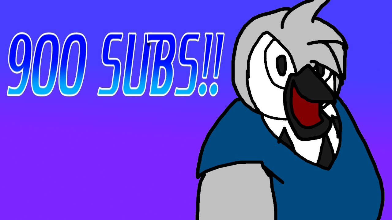 900 SUBSCRIBERS!! - YouTube
