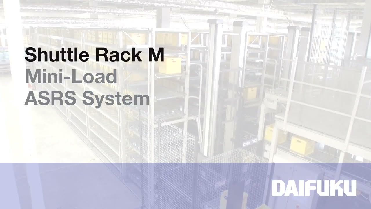 Daifuku Shuttle Rack M - YouTube