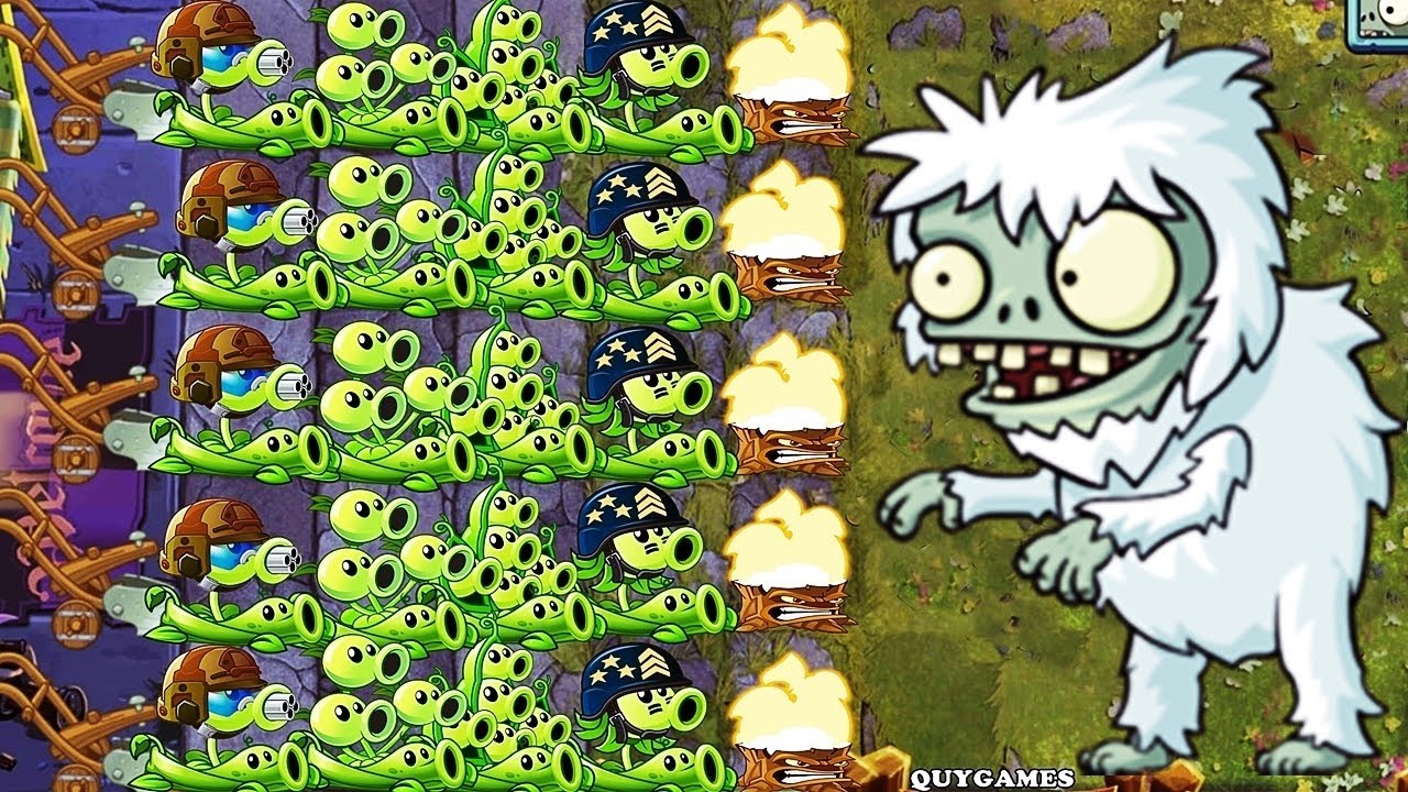 Pvz2 Arena this Week 348, Mega Gatling PeaTournament vs Yeti Imp - YouTube