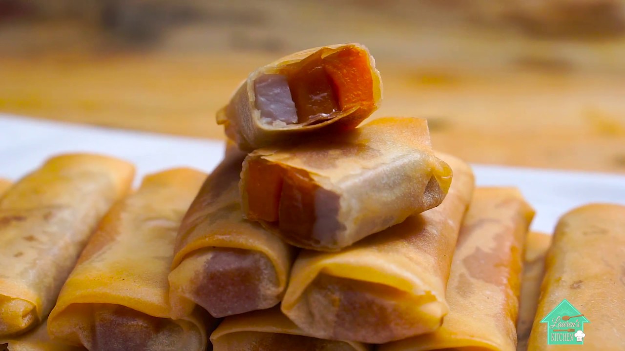 How to make Crispy Tri Color Chinese New Year Cake!! - YouTube