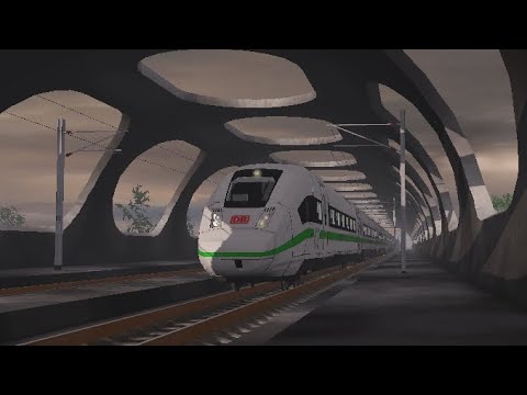 DB ICE 4-Airport train|trainz simulator 3 - YouTube