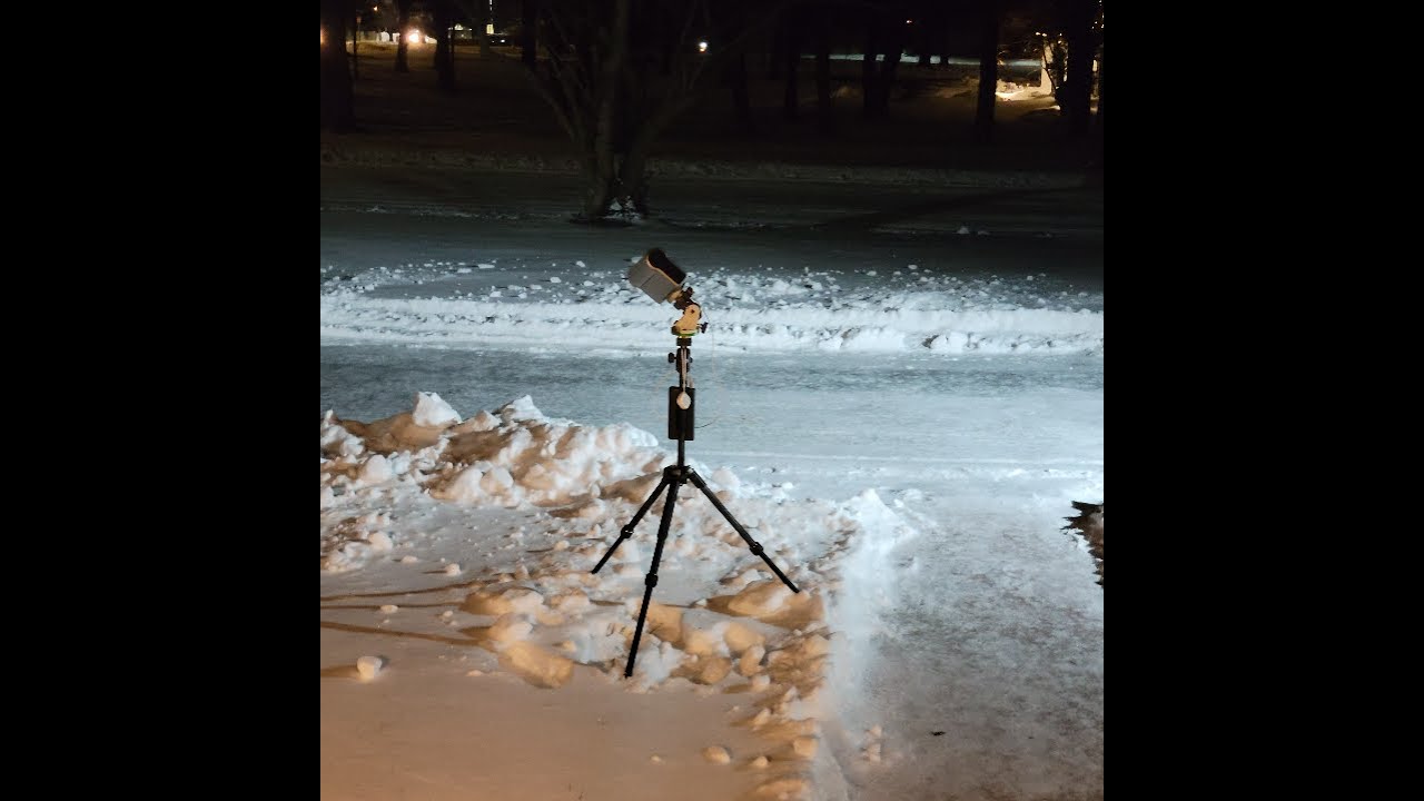 Setting Up Equatorial Mode for Dwarf 3 in Freezing Weather 1/7/2025 ...