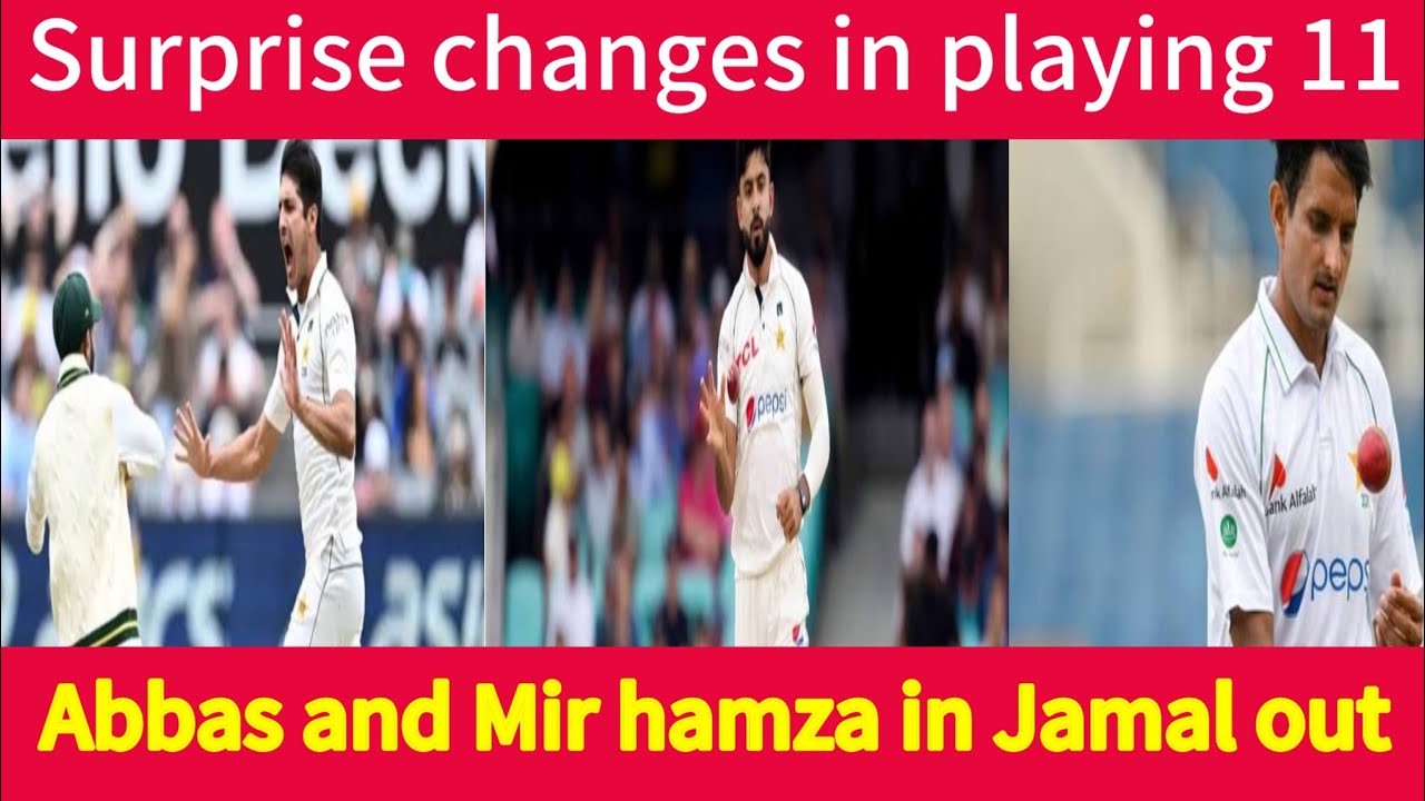Pakistan team announce their playing 11 against South Africa | Surprise ...