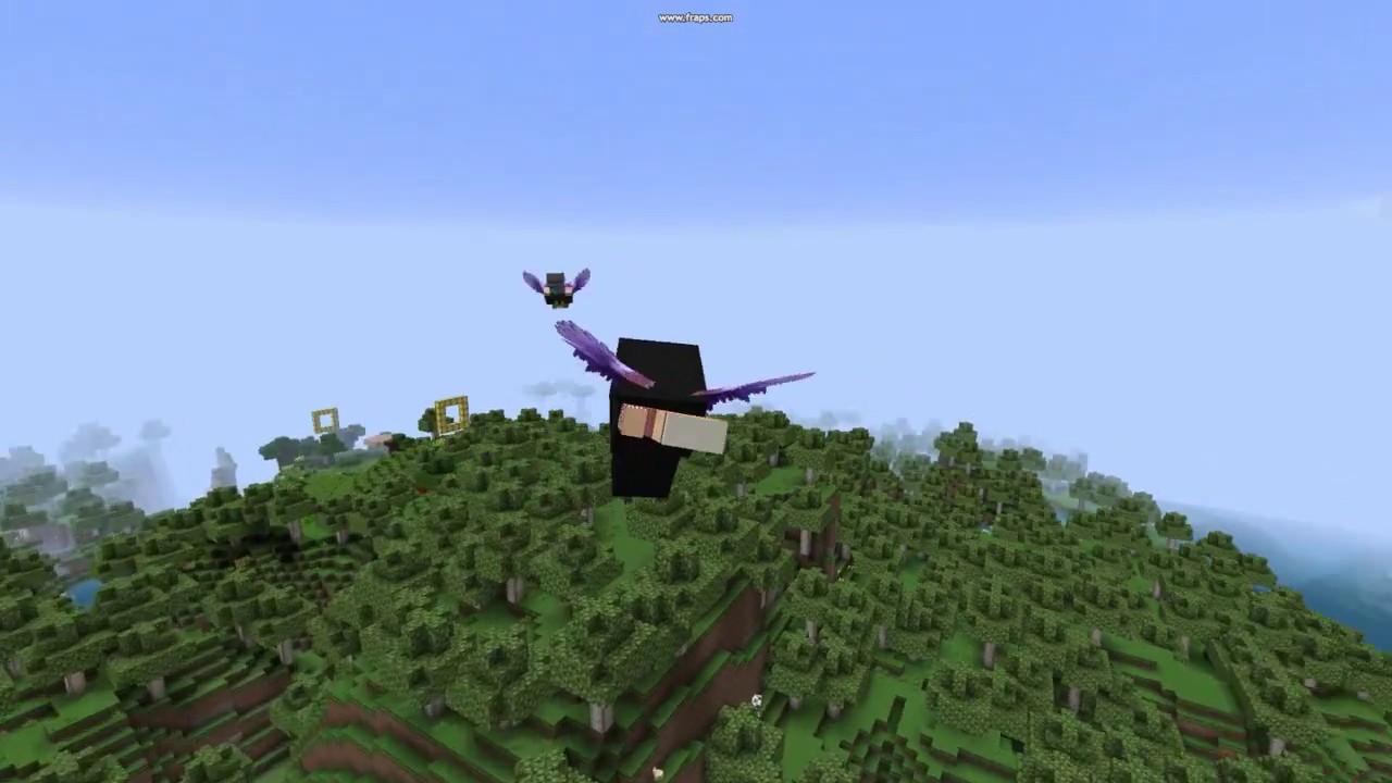 Elytra: Gliding in Minecraft - YouTube
