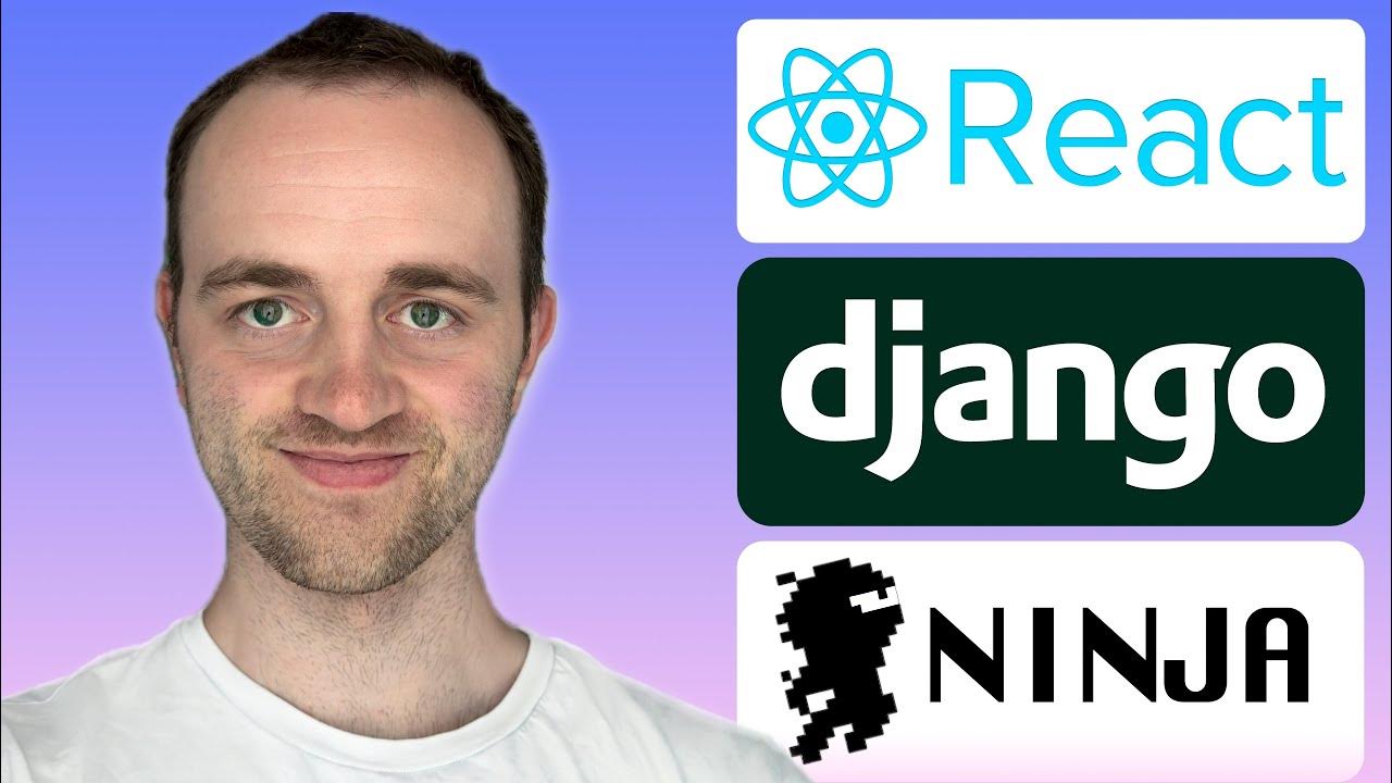 React + Django + Ninja (Full-stack app in 15 mins) - YouTube