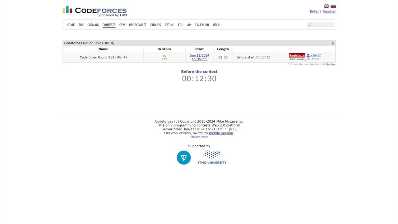 Codeforces Round 952 (Div. 4) - YouTube