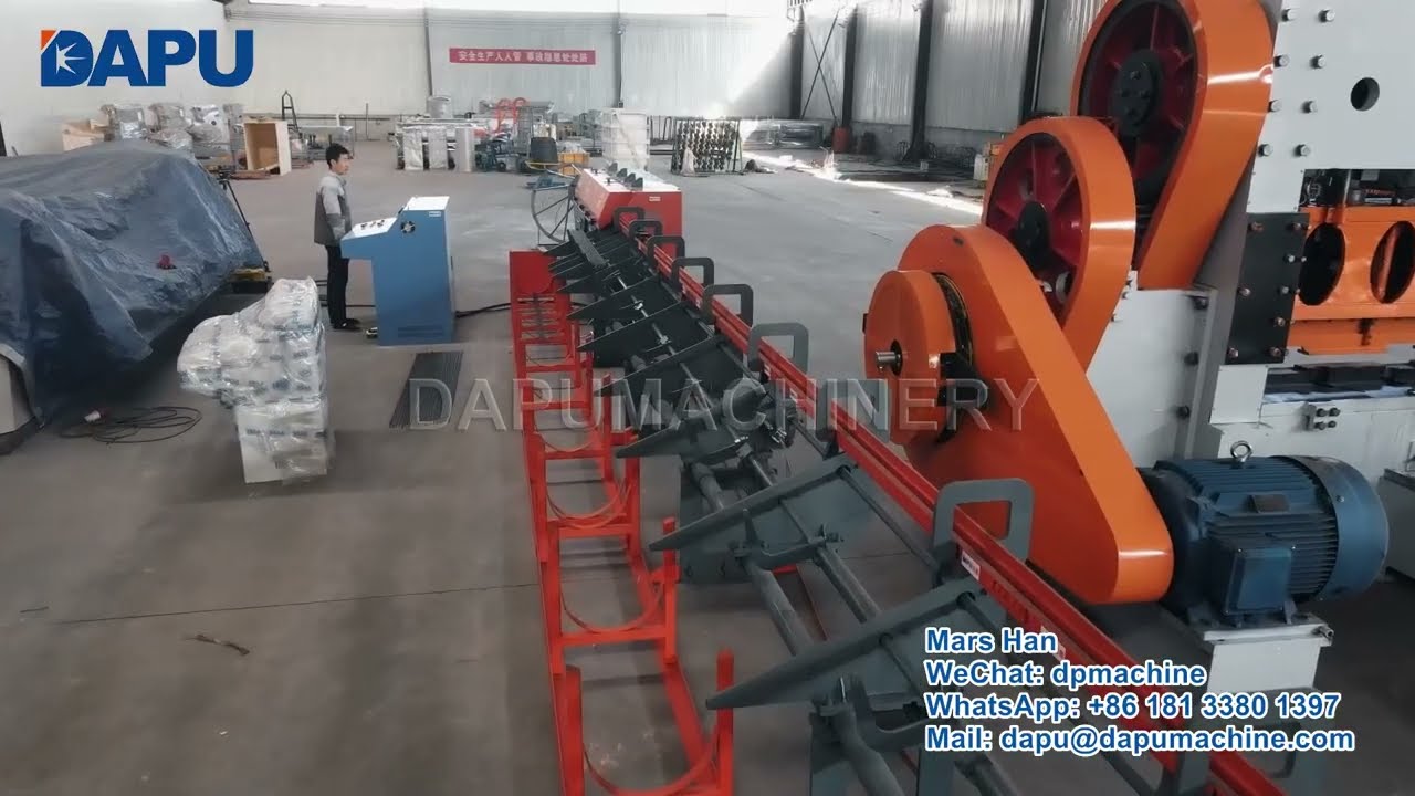 GT5-12 high speed wire straightening and cutting machine for 5-12mm - YouTube