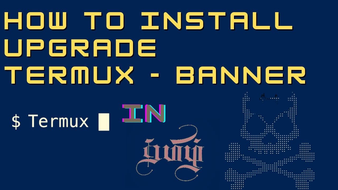How to setup upgraded termux Banner in tamil - YouTube