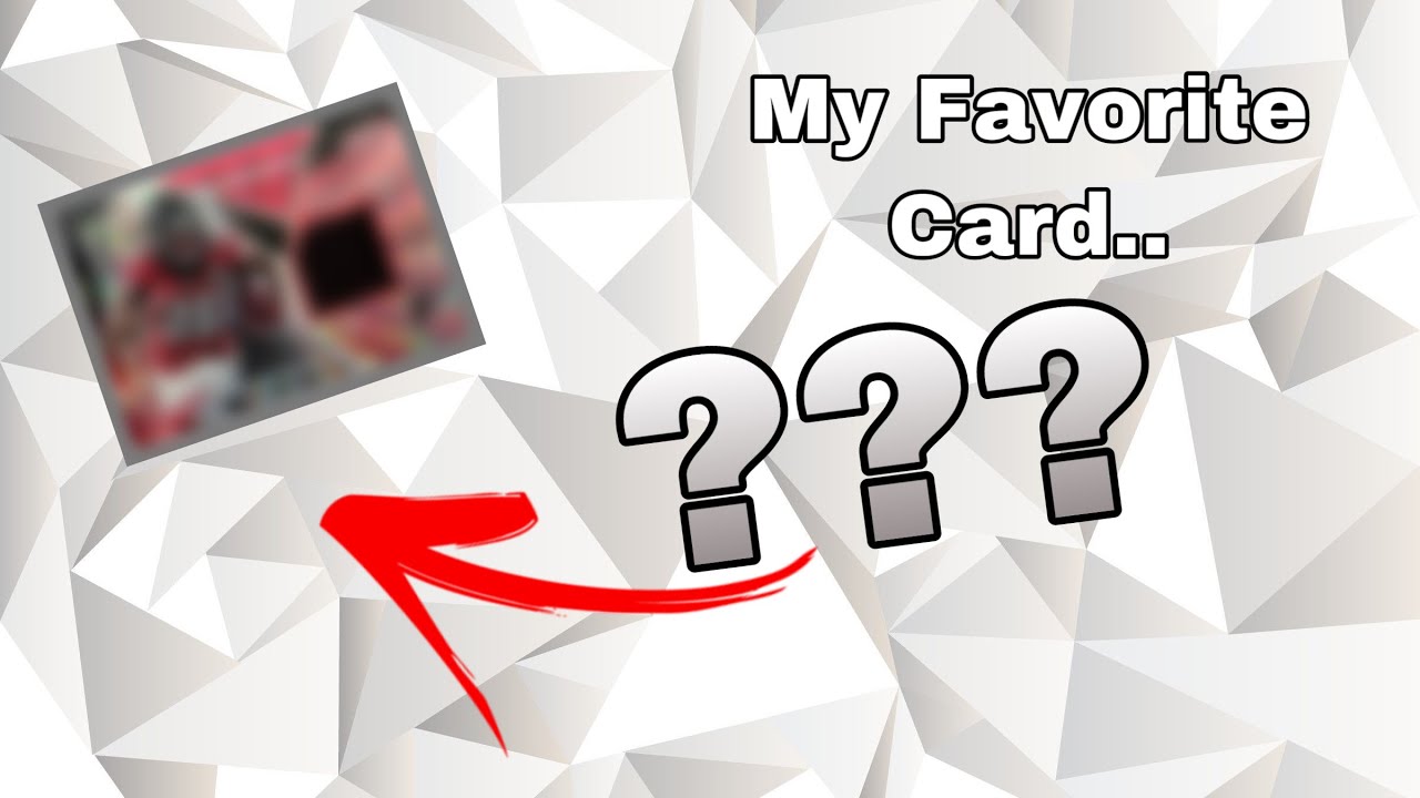 My Favorite Cards in my Collection! - First Video - YouTube