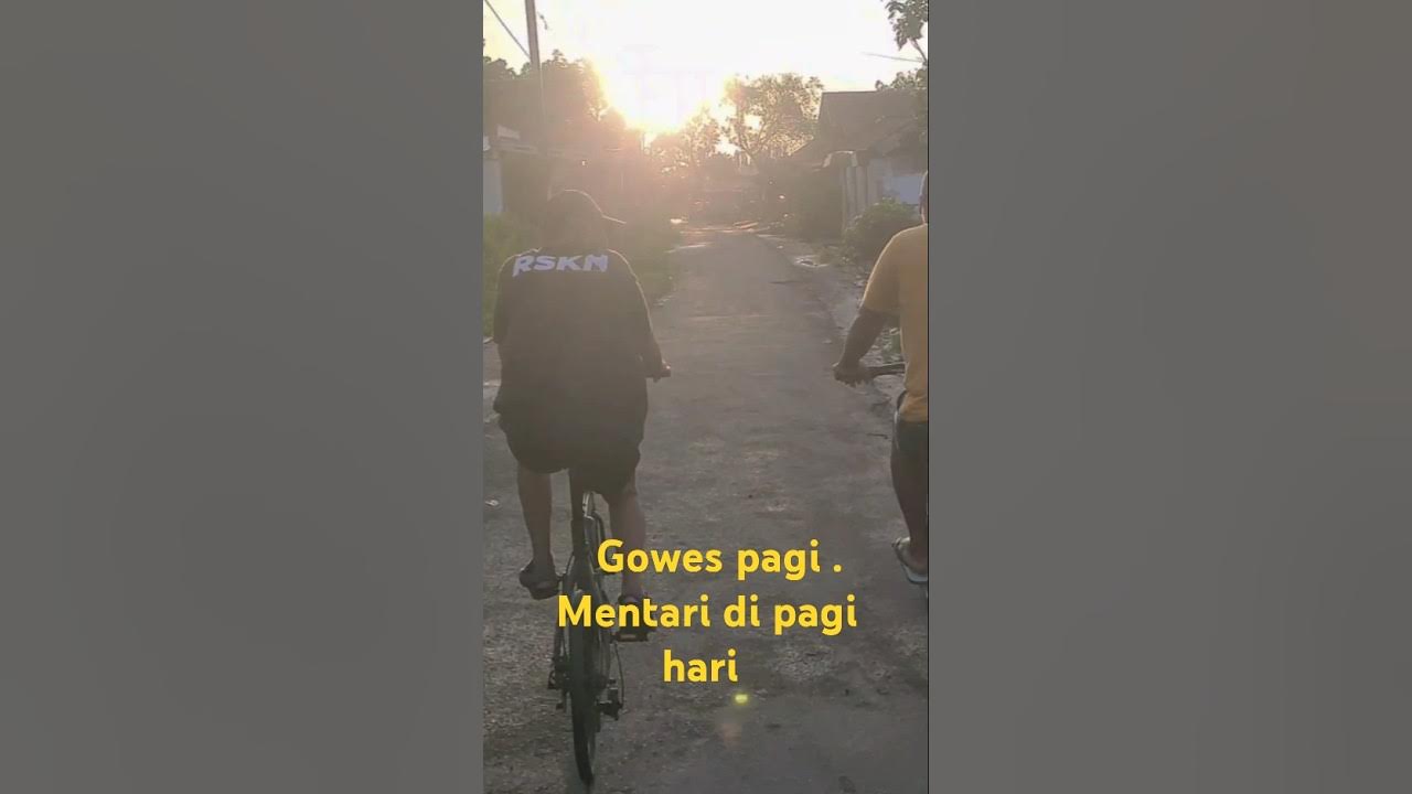 gowes pagi. mentari di pagi hari. #mtb #gowes #sepeda #cycling #cyclinglife #shorts #mtblife # ...