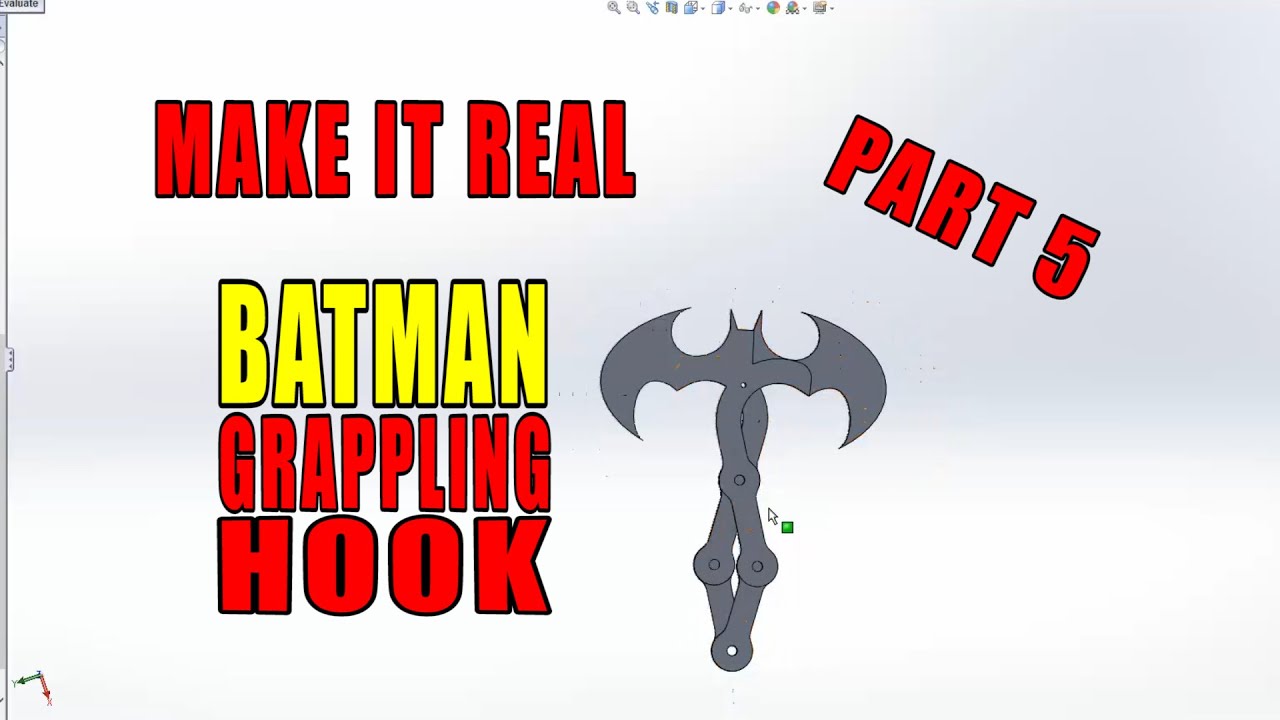 Batman Grappling Hook Part 5 - It's a Grapnel Now! - YouTube