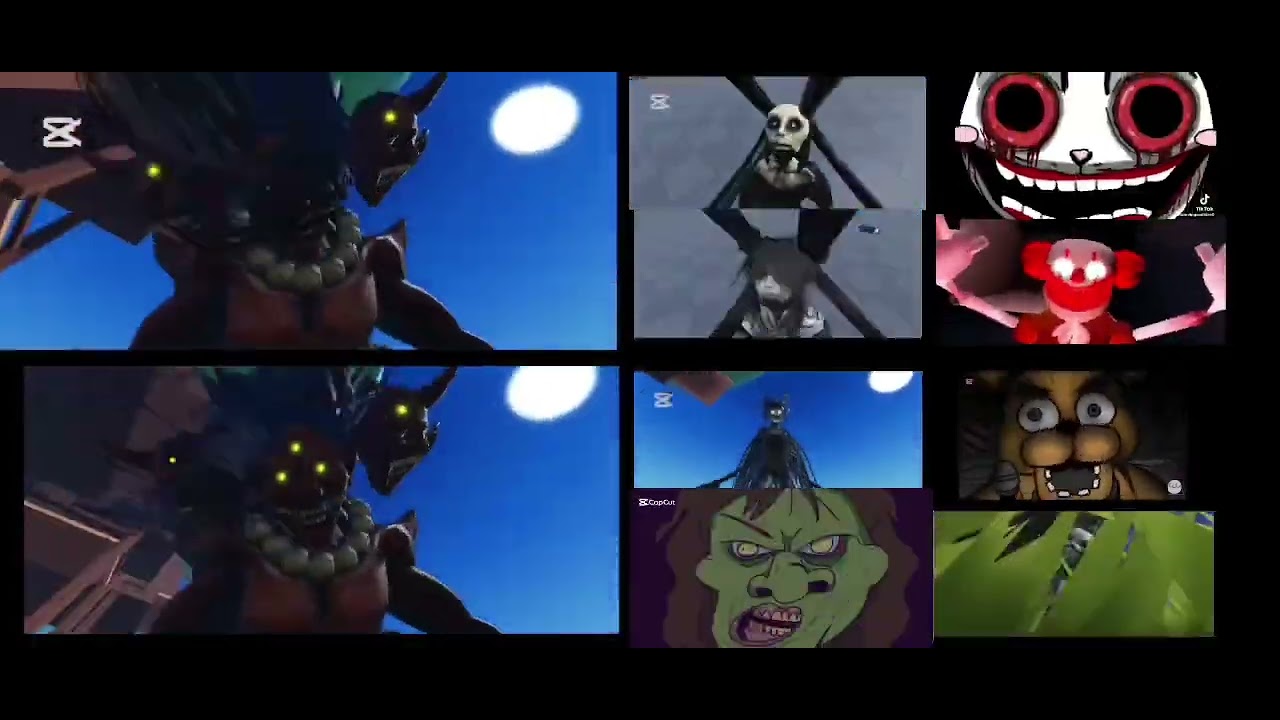10 all screamers At once - YouTube