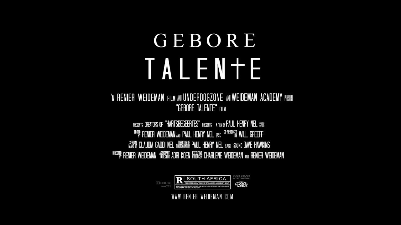 Gebore Talente - South African Feature Film - YouTube