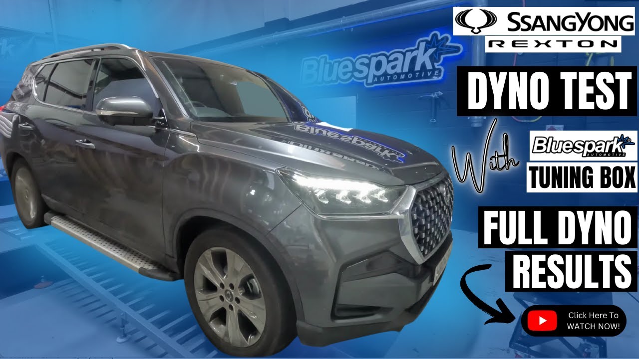 SsangYong Rexton 2.2 199bhp/202ps Dyno Test with Bluespark Tuning Box ...
