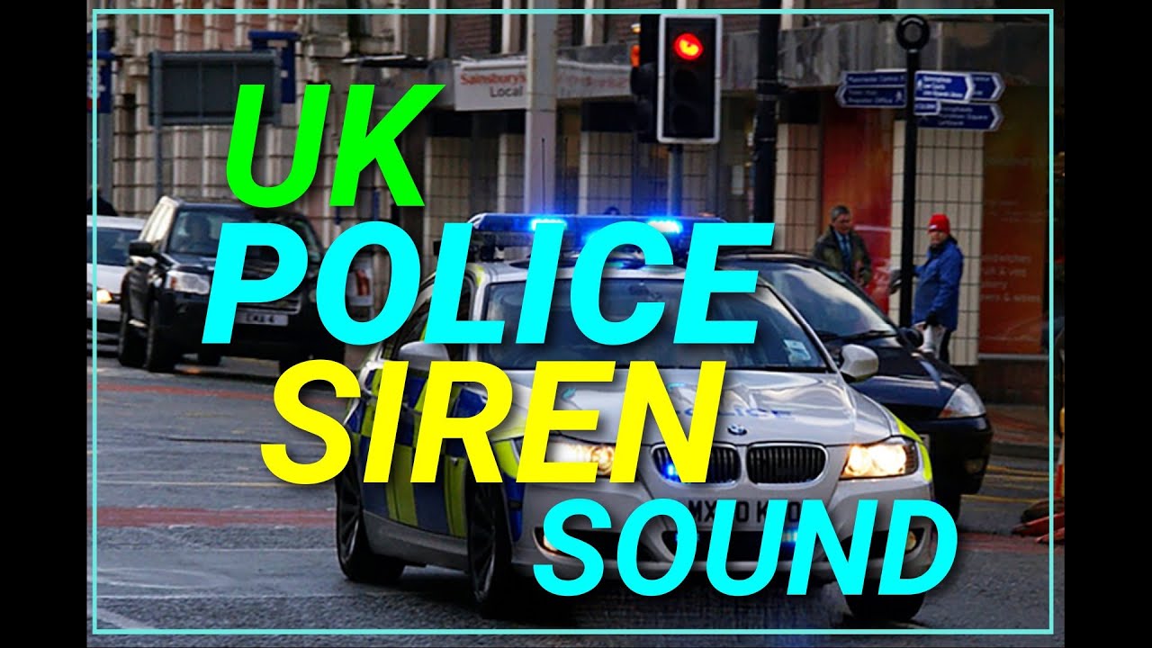 Remastered Police Siren in Uk Sound effect | Security - YouTube