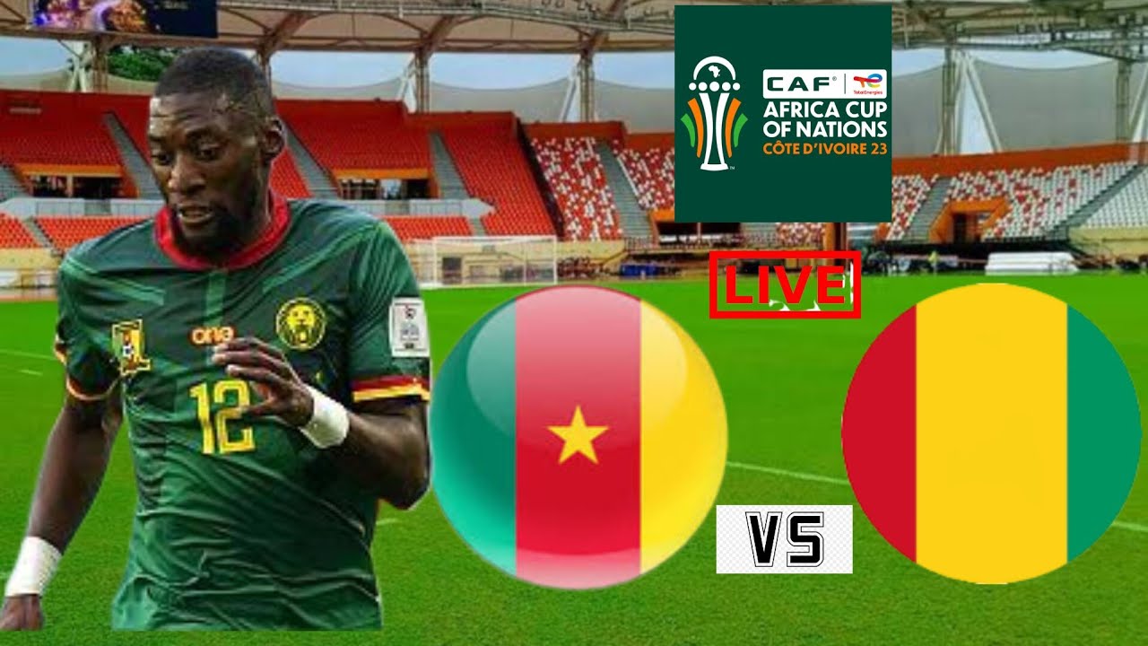 🚨LIVE: FT' CAMEROON 1- 1 GUINEA , AFCON 2023 IVORY COAST - YouTube