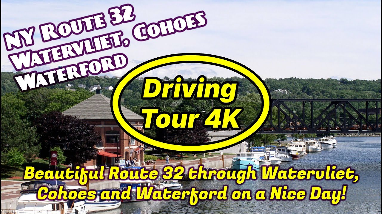 NY Route 32 North | Watervliet, Cohoes, Waterford NY [4K] - YouTube