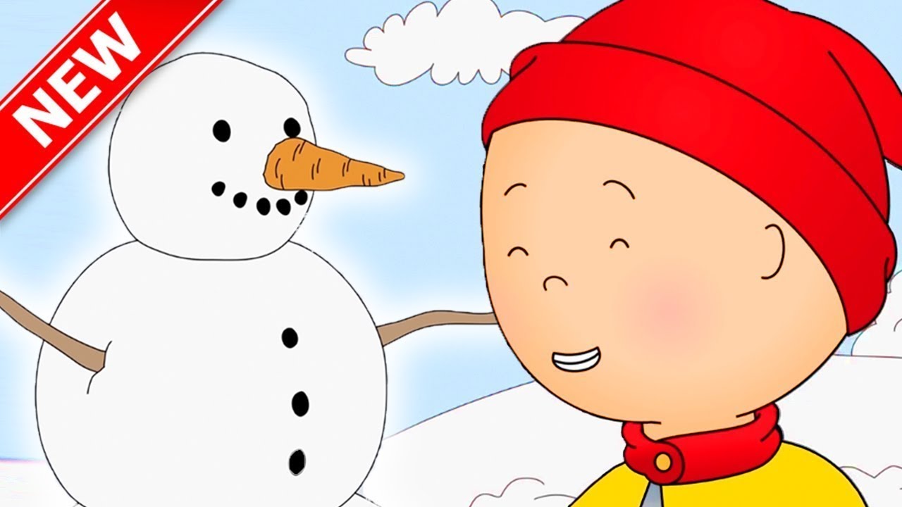 Caillou and the Snow Day ★ Funny Animated Caillou | Cartoons for kids ...