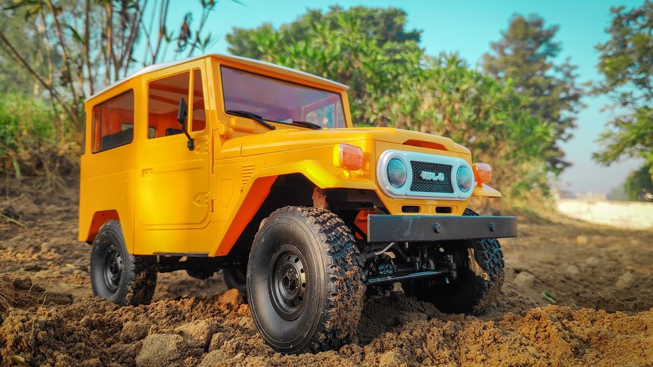 WPL C-34 Rc Offroad Truck on Banggood - Offroad Testing - YouTube