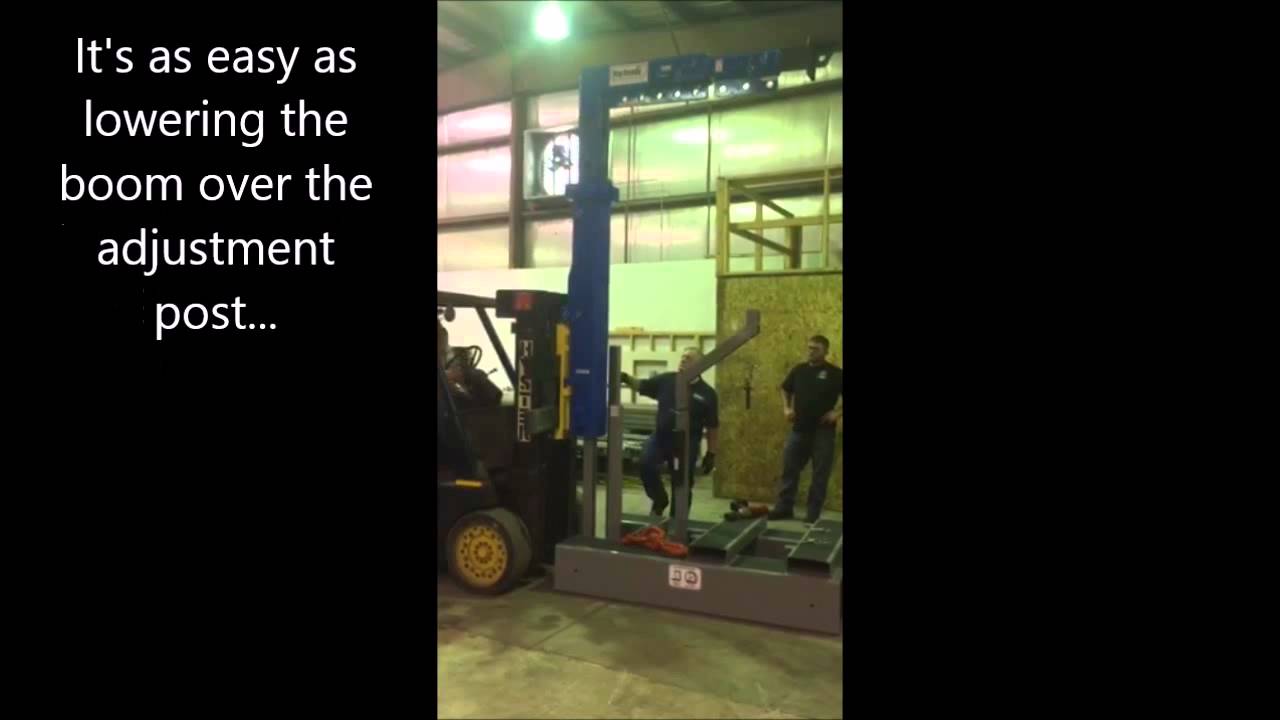 Rig Ready QL175 Lowering The Boom - YouTube