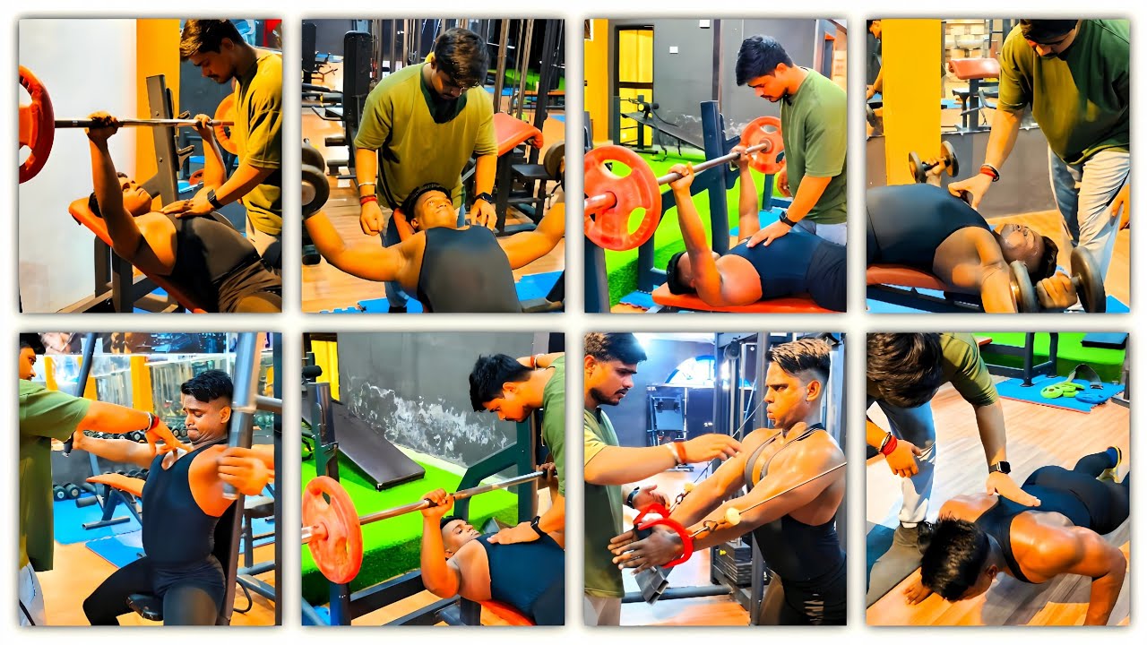 😱 CHEST WORKOUT For Beginner, Medium, Advance|| EASY DO A FITNESS ZONE ...
