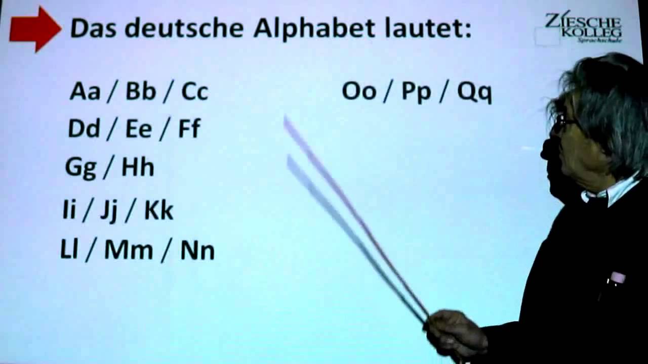 Deutsch lernen A1 - Alphabet - German alphabet for beginners - YouTube