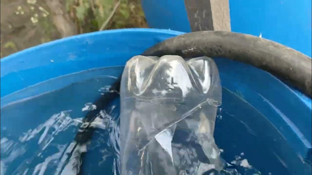 полив из бочки без насоса.😁 Белгород. - YouTube