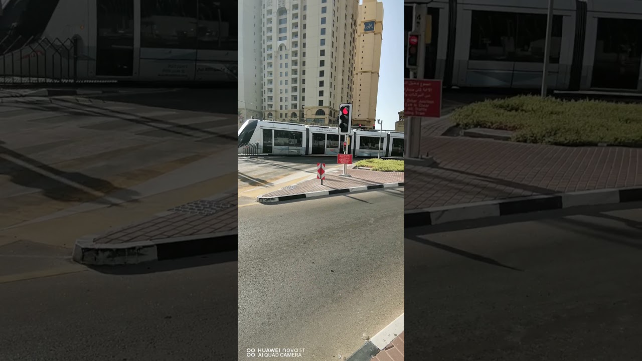 Dubai Tram. The Dubai tram is one of the first trams without overhead ...