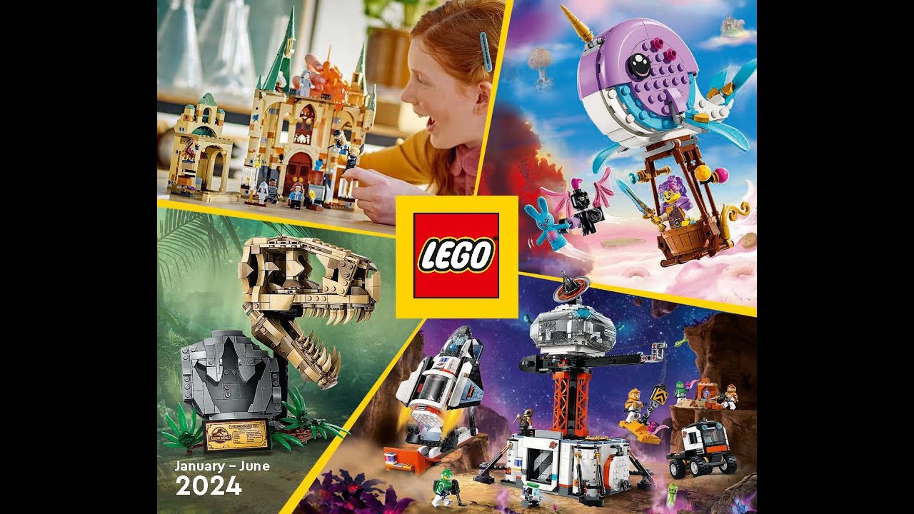 Lego Catalog January - June 2024 (EN) - YouTube