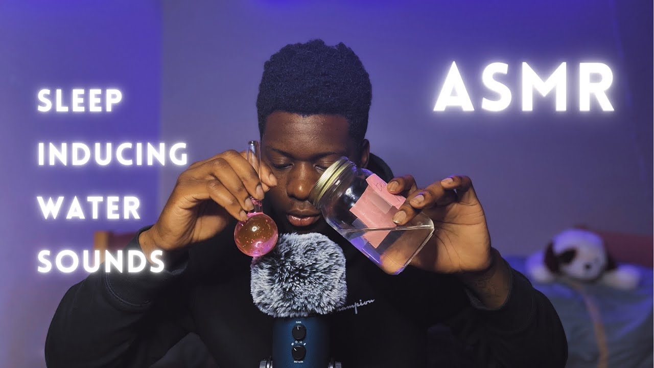 ASMR Water and Glass Triggers That Will Make You Float Into Deep Sleep ...