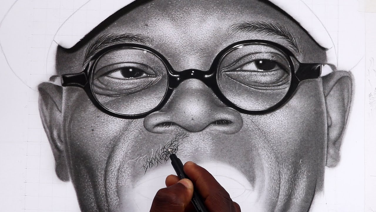 How to draw skin pores / texture - YouTube