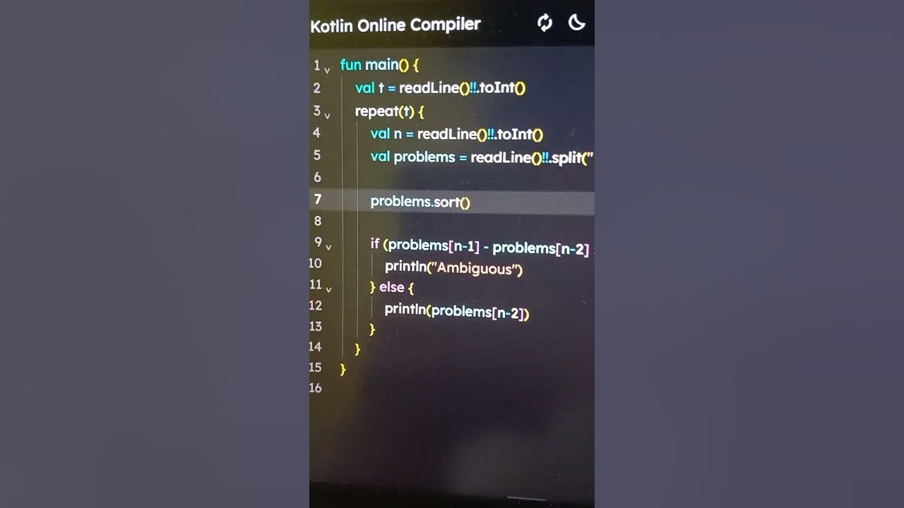 A. Problem Solving | Kotlin Heroes: Episode 11 - YouTube