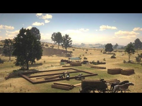 Red Dead Redemption 2 Epilogue - The House Building Song - YouTube