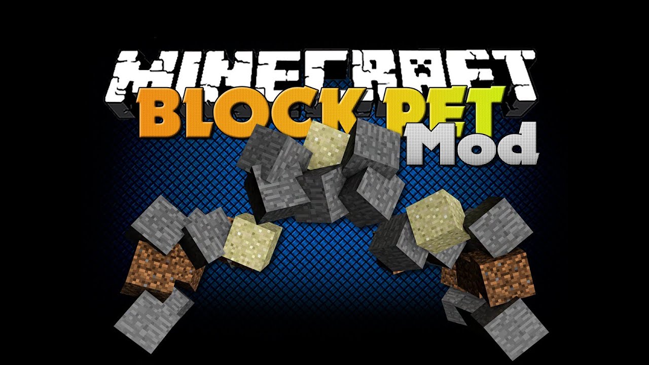 Minecraft Mod - Block Monster Pet Mod - New Pet That Destroys Stuff ...