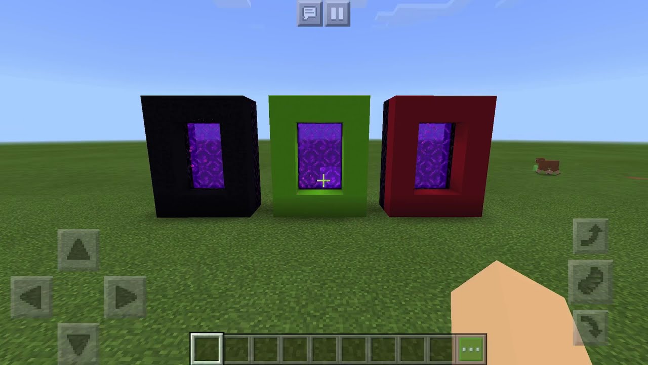 DO NOT CHOOSE THE WRONG SECRET SUPERHERO PORTAL in Minecraft PE (Batman ...